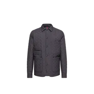 Moncler Theoline Diamond-quilted Padded Jacket - Blue