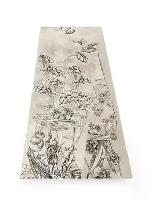 FERRAGAMO Voyage-print Silk Scarf - Neutrals