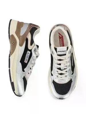 AUTRY Hyperway Mesh-panel Sneakers - Silver