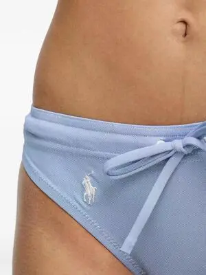 Polo Ralph Lauren Logo-embroidered Bikini Bottoms