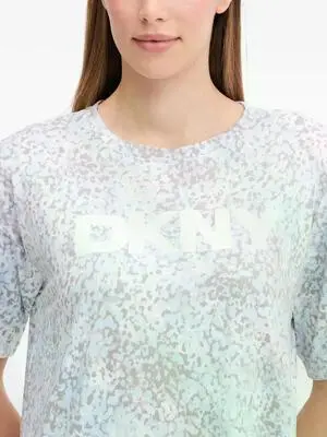 Dkny Leopard Print Logo Nightdress