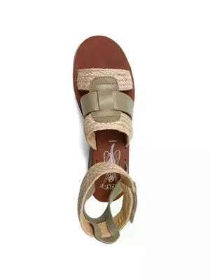Fly London Woven Touch-strap Sandals