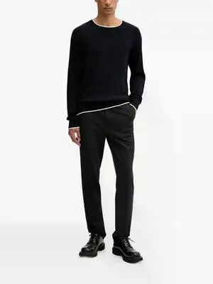From Future Long-sleeve Sweater With Contrasting Trim