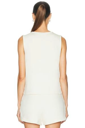 Varley Button Through Tank Top - Pristine