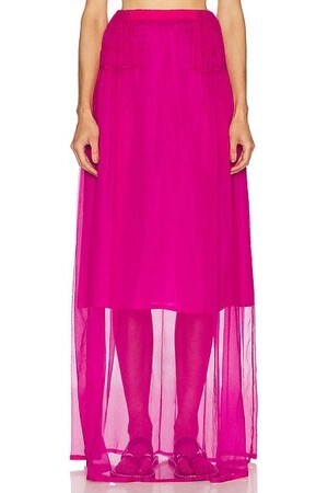 Dries Van Noten Scarlett Skirt - Fuchsia