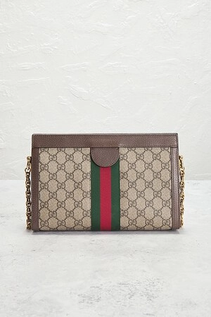 Gucci Ophidia Shoulder Bag - Brown