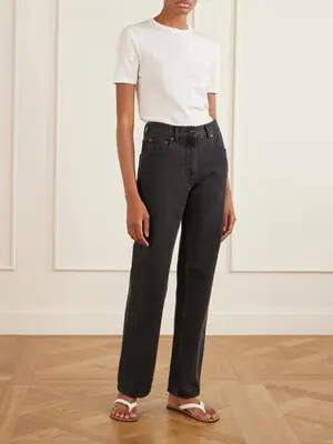 THE ROW Etina Cotton-jersey T-shirt