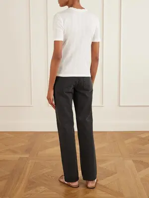 THE ROW Etina Cotton-jersey T-shirt