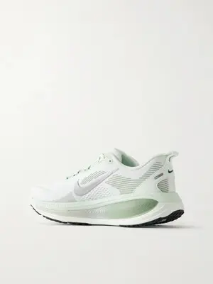 Nike Vomero 18 Mesh And Rubber-trimmed Trainers - Green