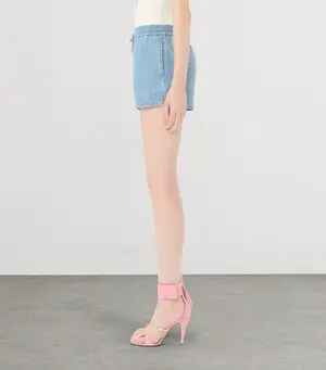 Valentino Garavani Drawstring Denim Shorts
