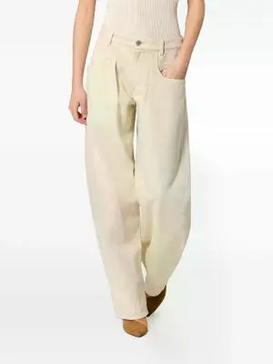 Isabel Marant Étoile Lisha Cotton Pleated Trousers