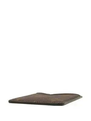 LOUIS VUITTON 2024 Monogram Macassar Magnetic Card Holder