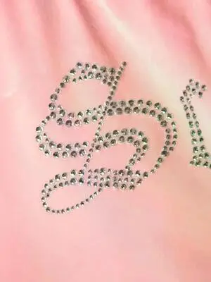 Juicy Couture Scorpio Diamanté Velour Track Pants