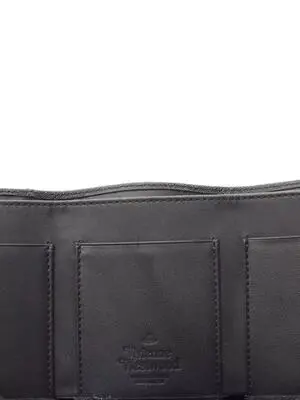 VIVIENNE WESTWOOD 2020s Orb-plaque Trifold Wallet