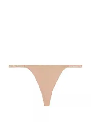 Juicy Couture Logo-tape Thong Set - Black