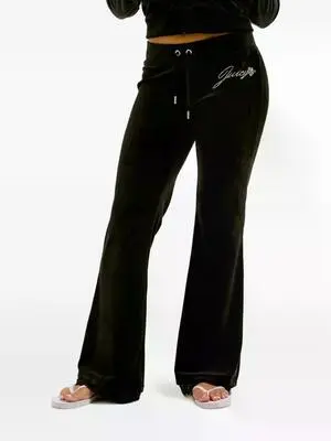 Juicy Couture Embellished Velour Track Pants