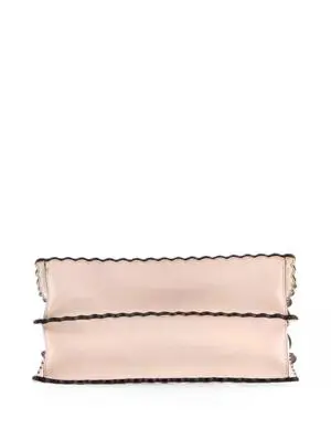 Fendi Kan I Bag Embroidered Studded Leather Medium Shoulder Bag