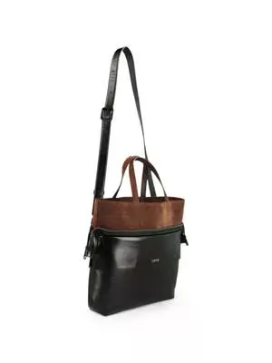 Loewe Switch Leather Tote Bag