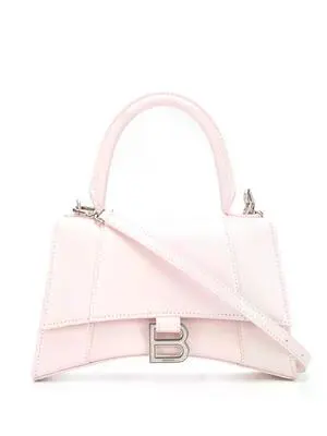 Balenciaga Hourglass Top Handle Bag - Pink