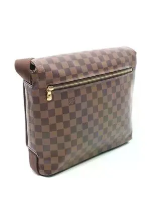 LOUIS VUITTON Damier Ebene Brooklyn Mm Shoulder Bag