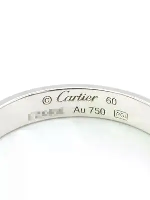 Cartier 18kt White Gold Love Ring