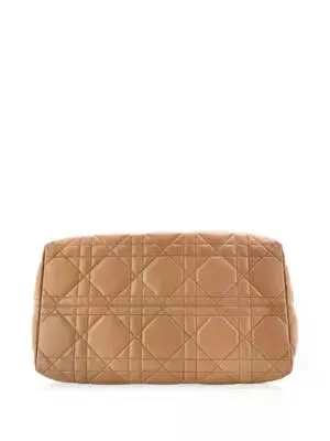 Dior Macrocannage Quilt Calfskin Tote Bag