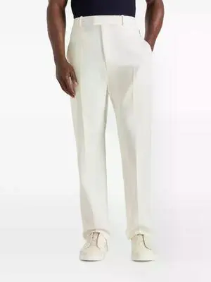 Manière De Voir Maniere De Voir Off-white Tailored Trousers