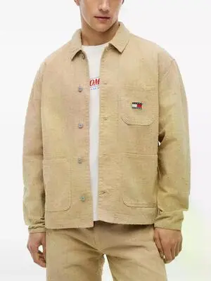 Tommy Hilfiger Distressed-effect Logo Patch Jacket