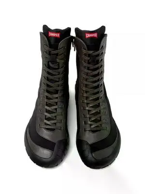 Camper Peu Path+ Lace-up Ankle Boots - Black