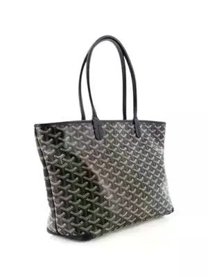 Goyard Artois Coated Canvas Pm Tote Bag - Black