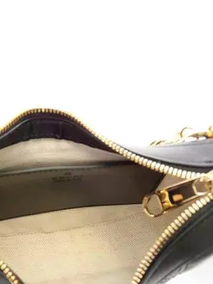 Gucci Gg Matelassé Shoulder Bag - Black