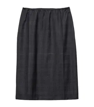 Prada Checked Skirts