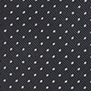 Isaia Silk Polka-dot Jacquard Neck Tie - Navy