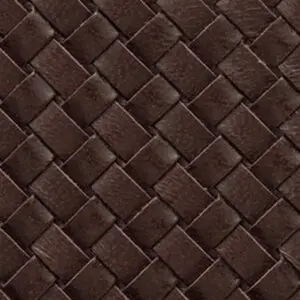 Prada Leather Woven Card Holder