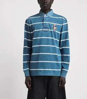 Polo Ralph Lauren Stripe Polo Bear Rugby Shirt
