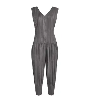 Issey Miyake Fluffy Basics Jumpsuit - Grey