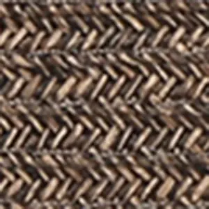 Alaïa Raffia Wedge Sandals - Brown
