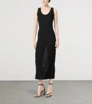 TOM FORD Scoop Neck Sequined Knit Maxi Dress
