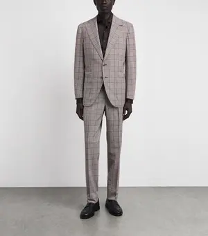 Isaia Cotton Jersey Shirt - Brown