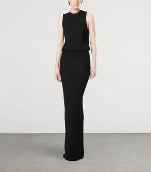 TOM FORD Micro-sequin Knitted Tank Top - Black