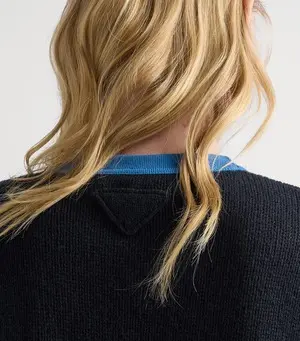 Prada Cashmere Short Sleeve Sweater