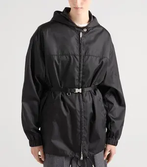 Prada Re-nylon Hooded Jacket