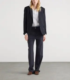 Prada Wool Single-breasted Blazer