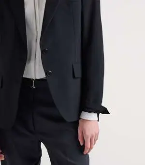 Prada Wool Single-breasted Blazer