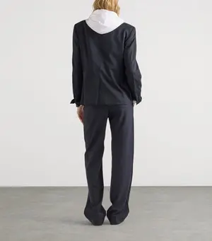 Prada Wool Single-breasted Blazer