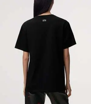 Loewe Cotton-blend Graphic T-shirt - Black