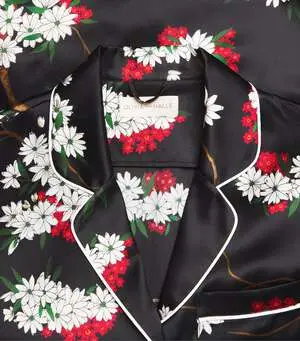 Olivia Von Halle Silk Lila René Pyjamas