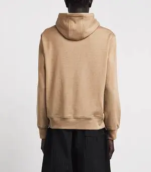 Isaia Embossed Logo Hoodie