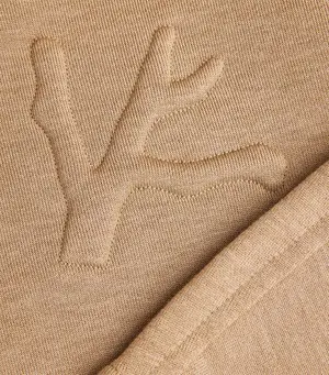 Isaia Embossed Logo Hoodie