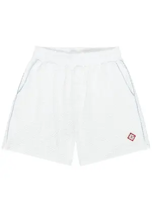 Casablanca Logo Monogrammed Terry Shorts